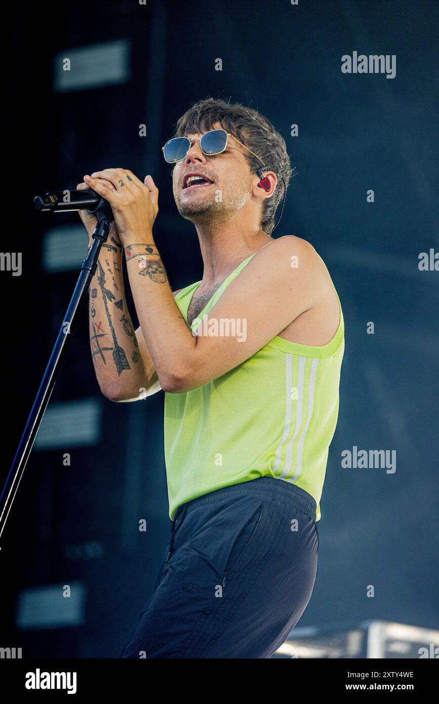 Hungary 10 August 2024 Louis Tomlinson - ex One Direction - live at ...
