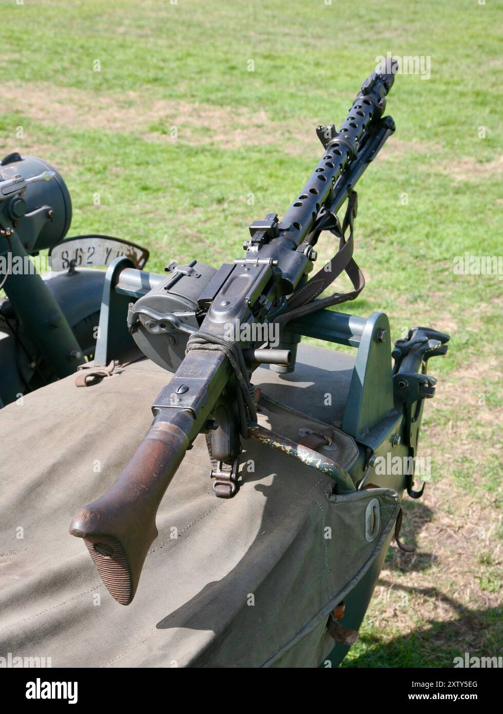 Army gun motorbike hi-res stock photography and images - Alamy