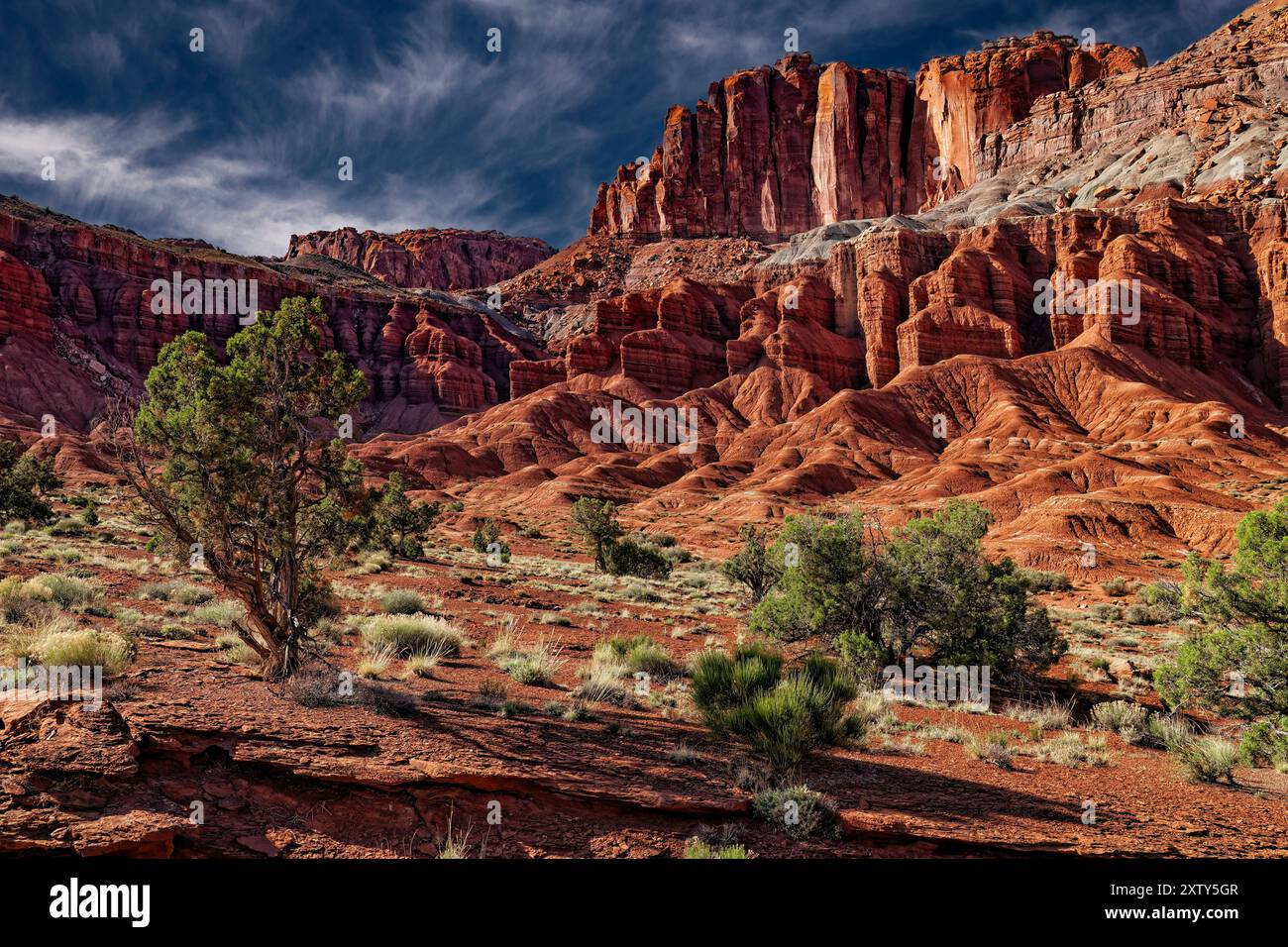 National park sedimentary red rock hi-res stock photography and images ...