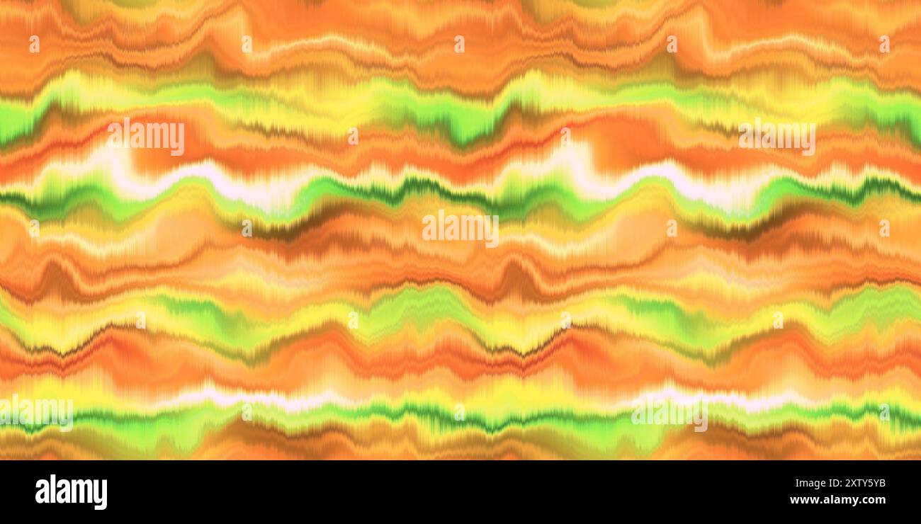 Blurry silk moody horizontal stripe texture border background. Wavy ...