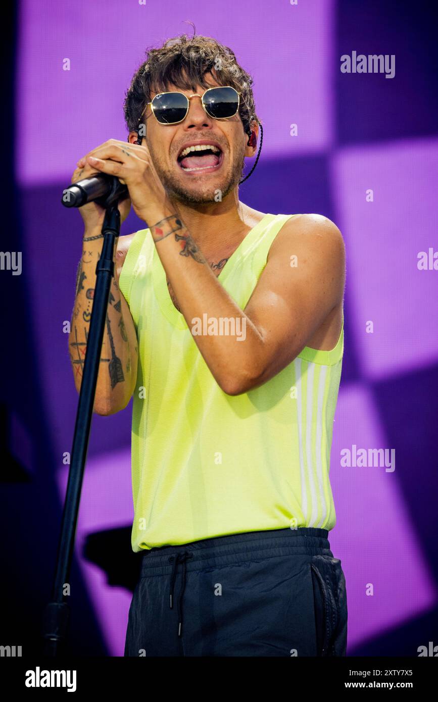 Hungary 10 August 2024 Louis Tomlinson - ex One Direction - live at ...