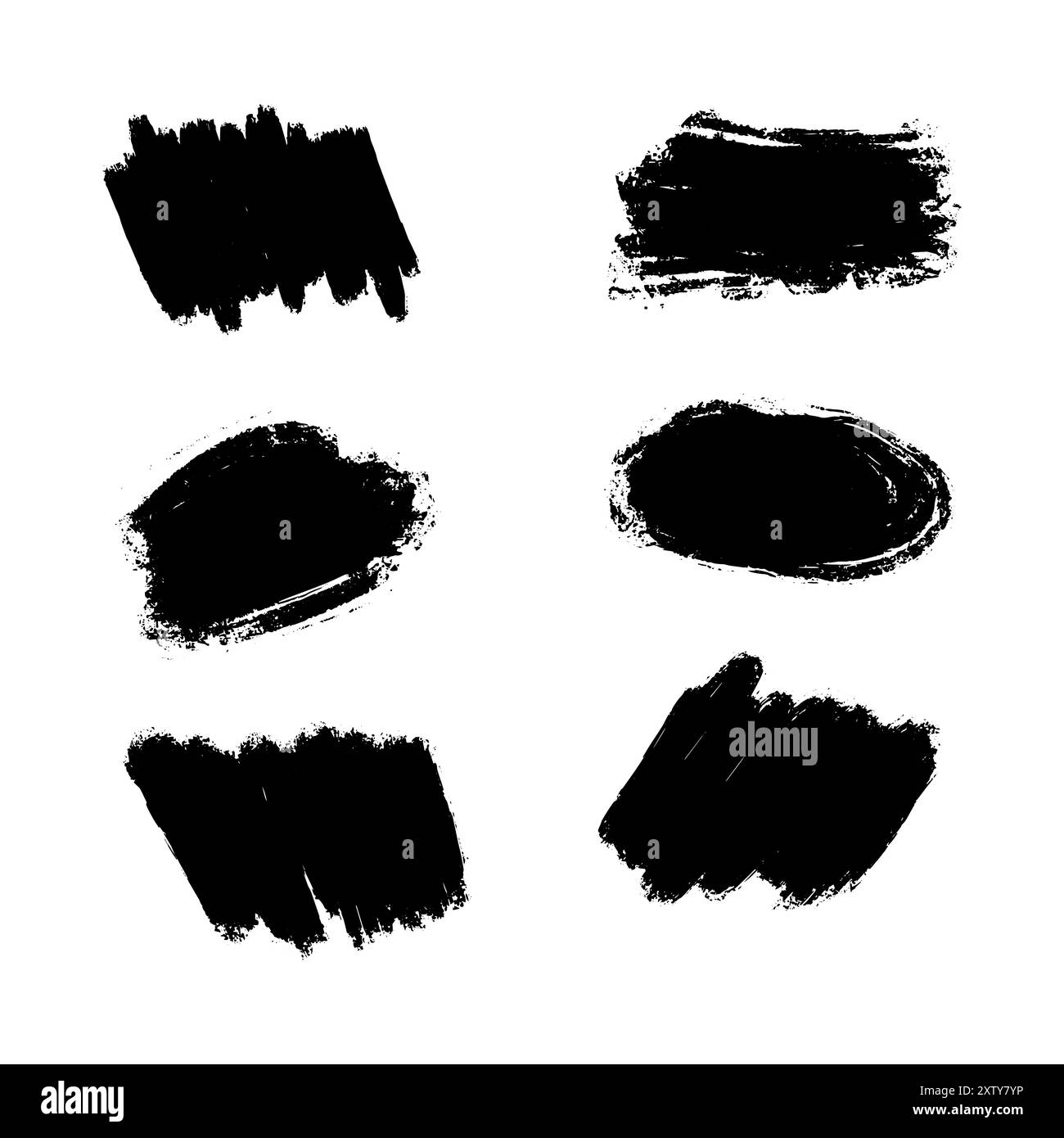 Set of different hand drawn, vector strokes Stock Vector Image & Art ...
