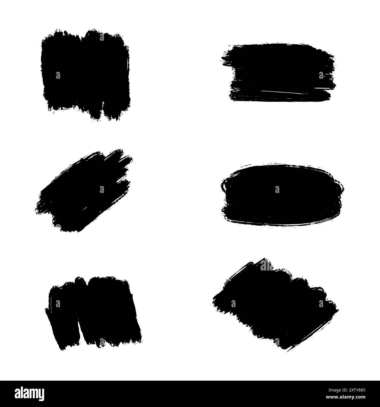 Set of different hand drawn, vector strokes Stock Vector Image & Art ...