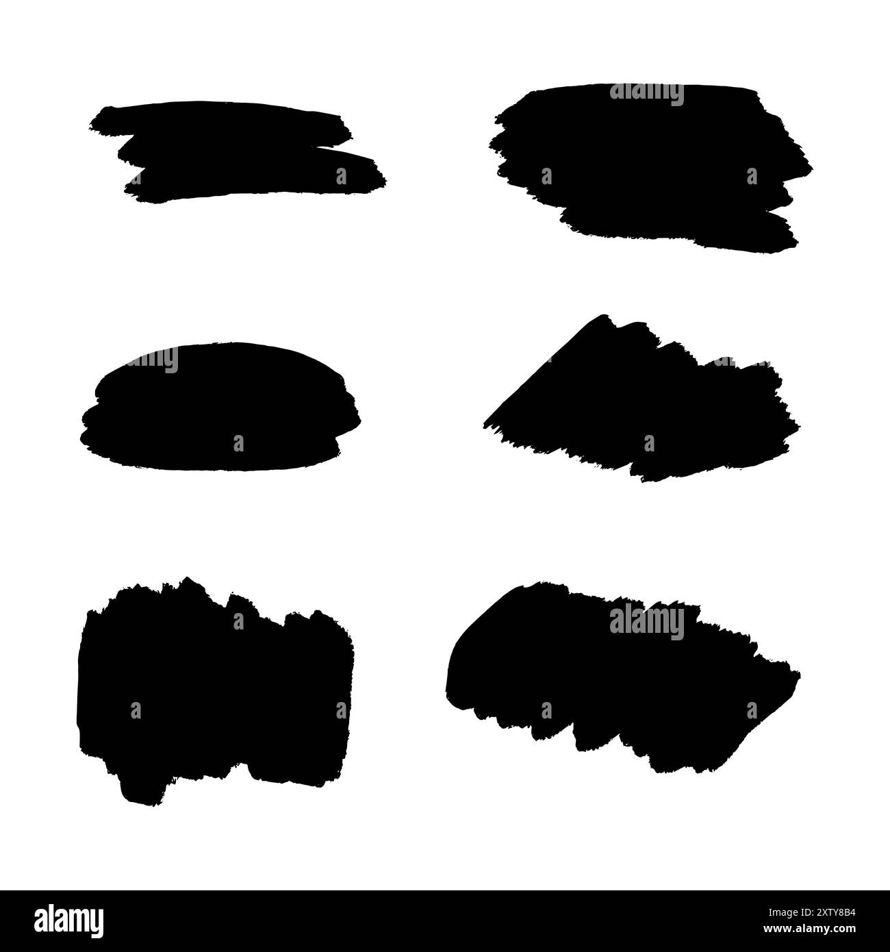Set of different hand drawn, vector strokes Stock Vector Image & Art ...