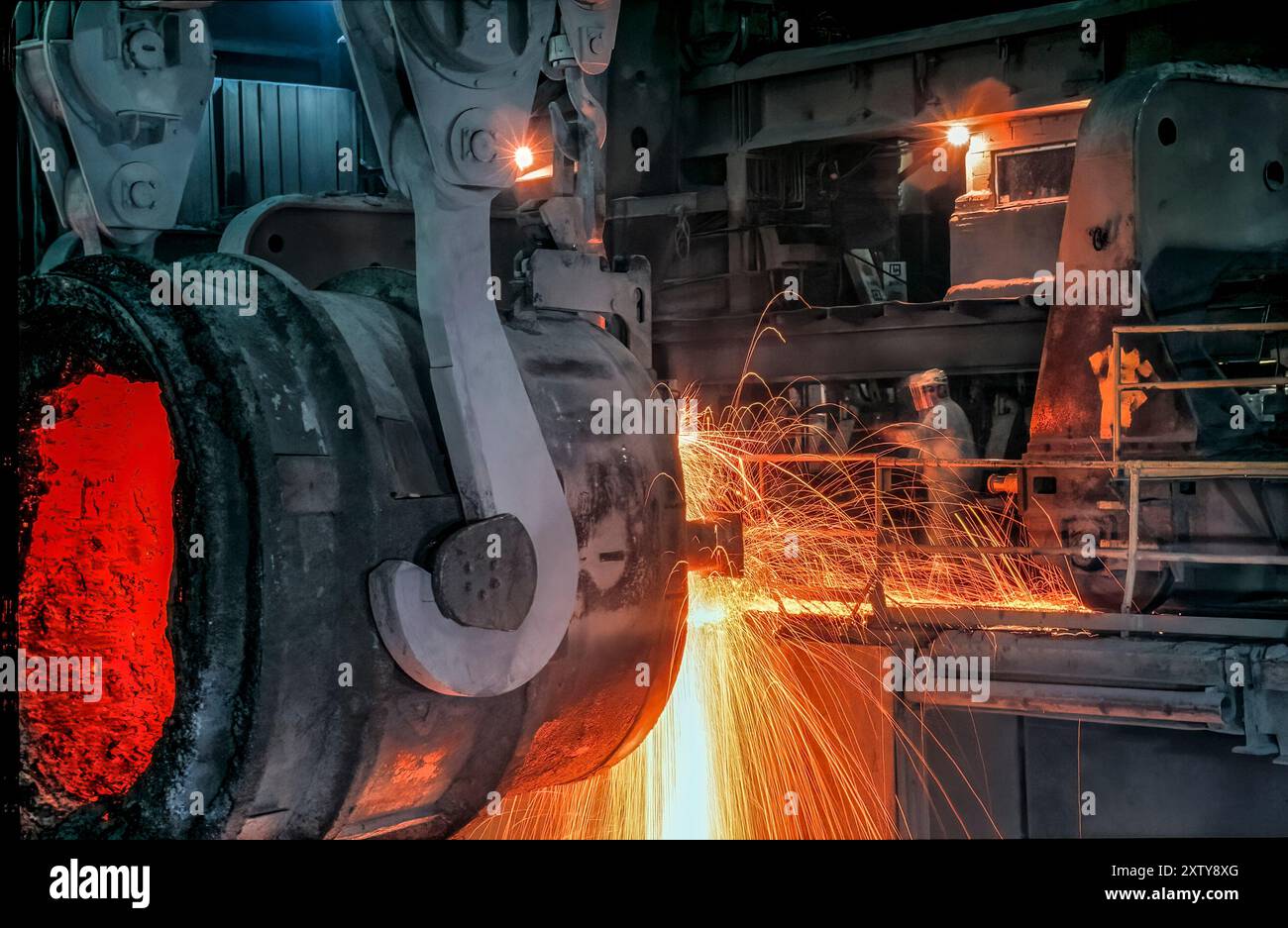 Steel Foundry in Perth Amboy, New Jersey Stock Photo - Alamy
