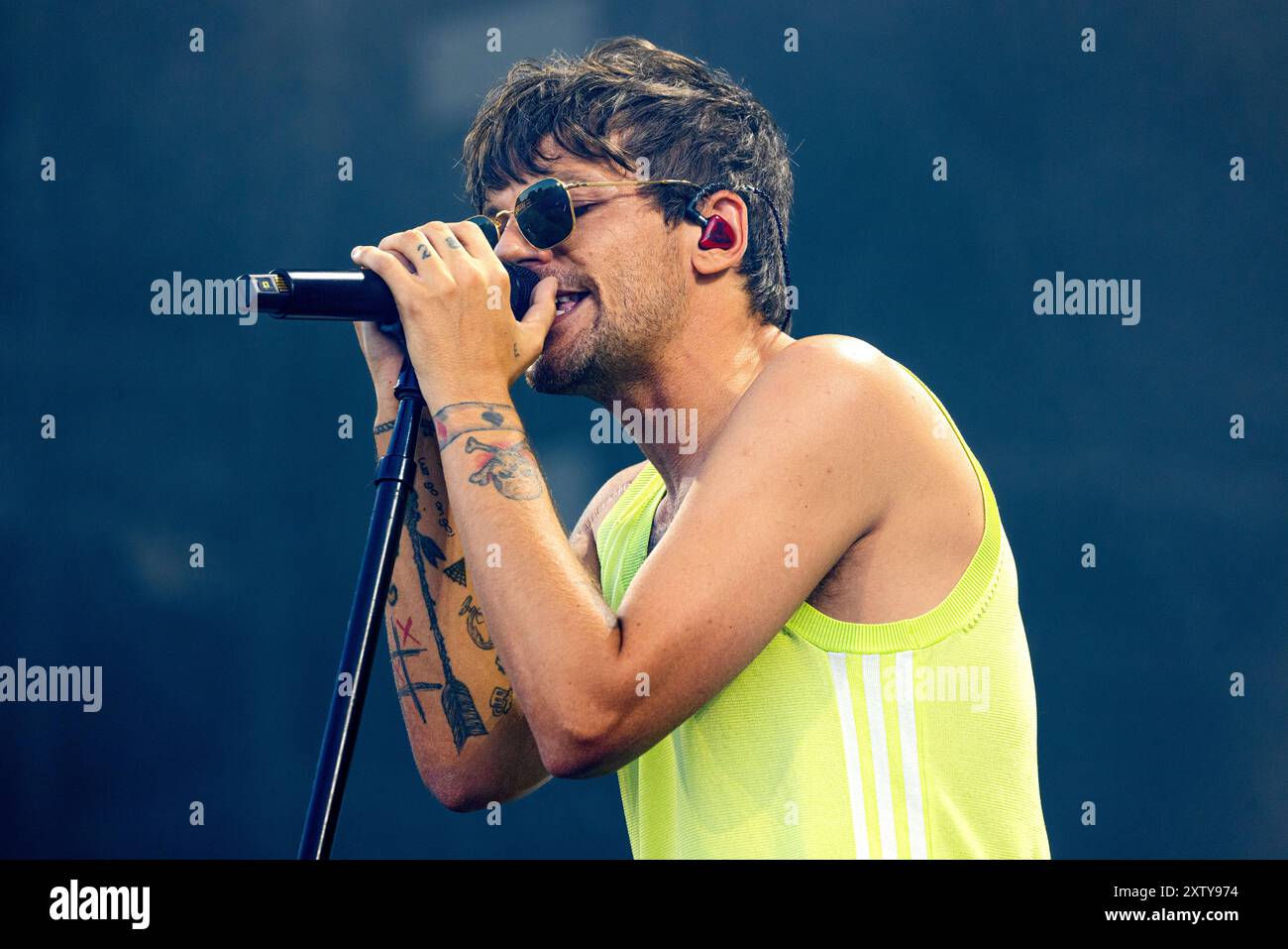 Hungary 10 August 2024 Louis Tomlinson - ex One Direction - live at ...