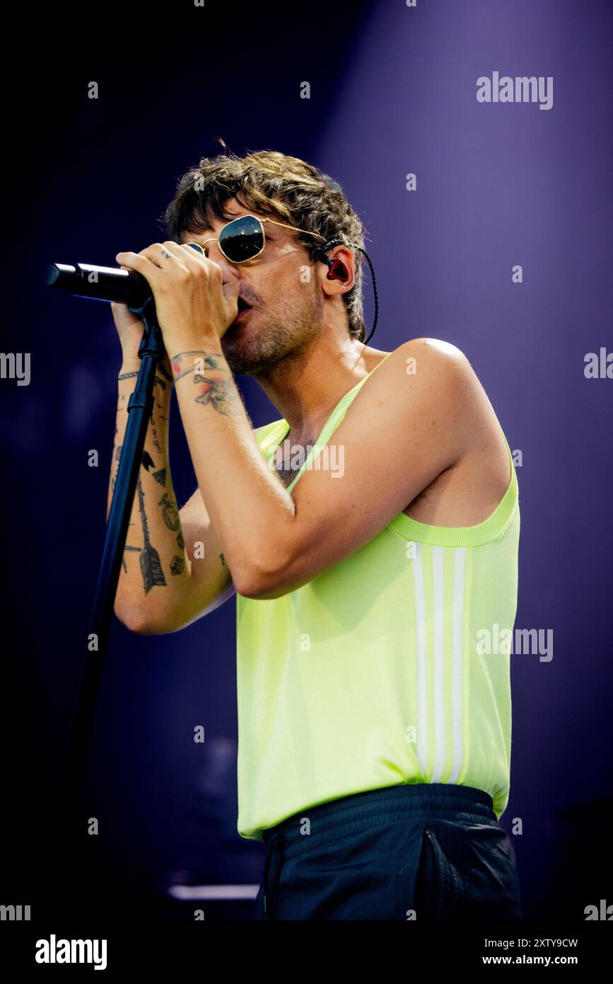 Hungary 10 August 2024 Louis Tomlinson - ex One Direction - live at ...