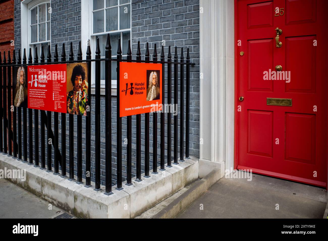 Handel jimi hendrix house london hi-res stock photography and images ...