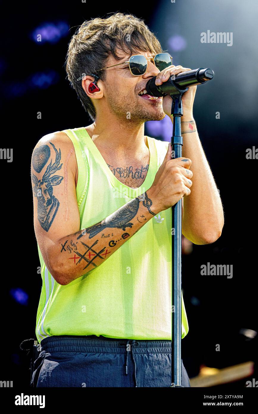 Hungary 10 August 2024 Louis Tomlinson - ex One Direction - live at ...
