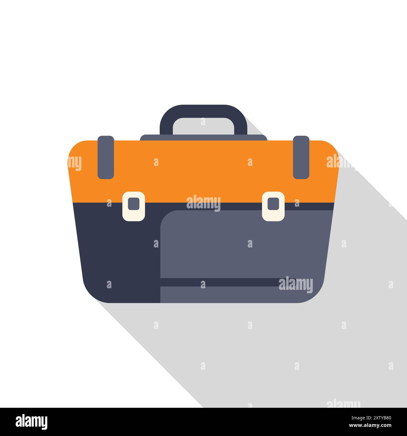 Vector illustration of a briefcase, ideal for business and travel ...