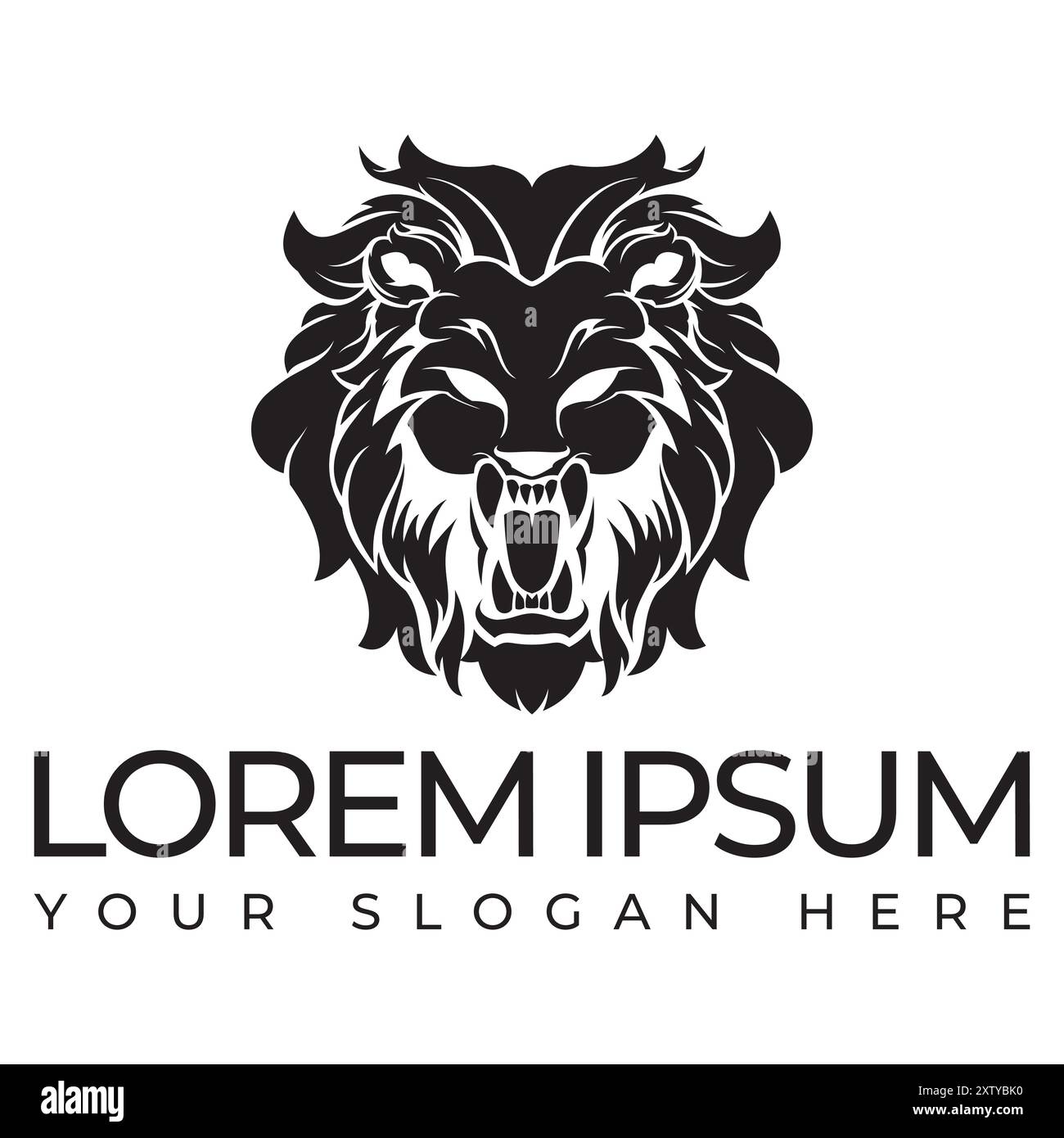 Lion logo vector illustrations design icon symbol Stock Vector Image ...