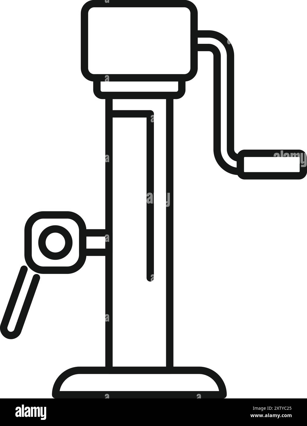 Lifting a car Black and White Stock Photos & Images - Alamy