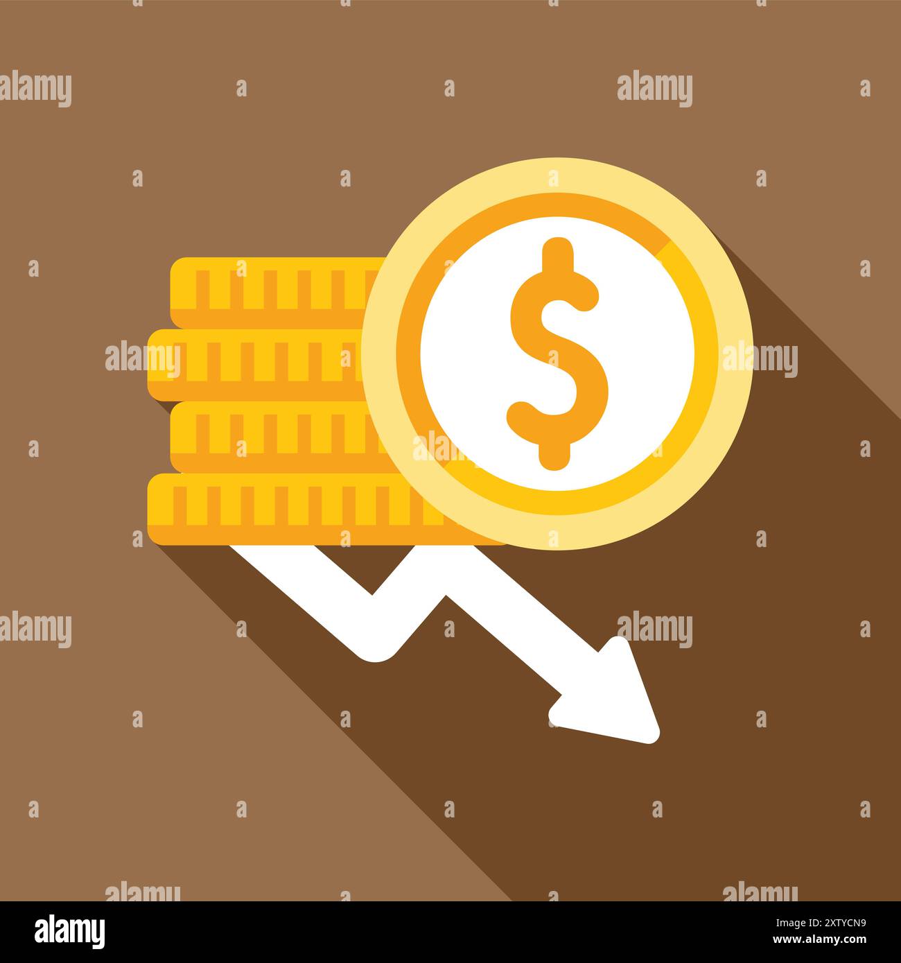 Decreasing inflation Stock Vector Images - Alamy