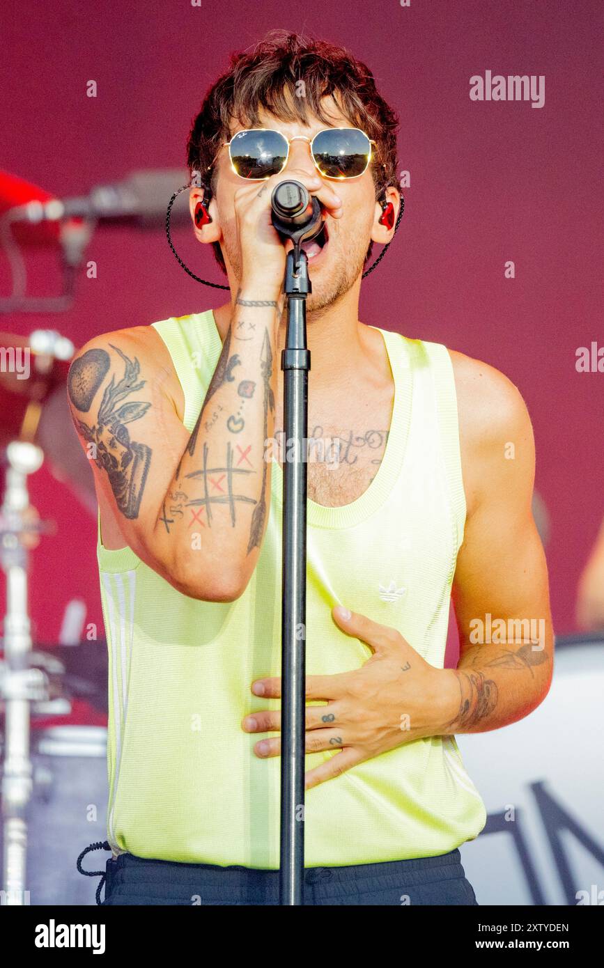 Hungary 10 August 2024 Louis Tomlinson - ex One Direction - live at ...