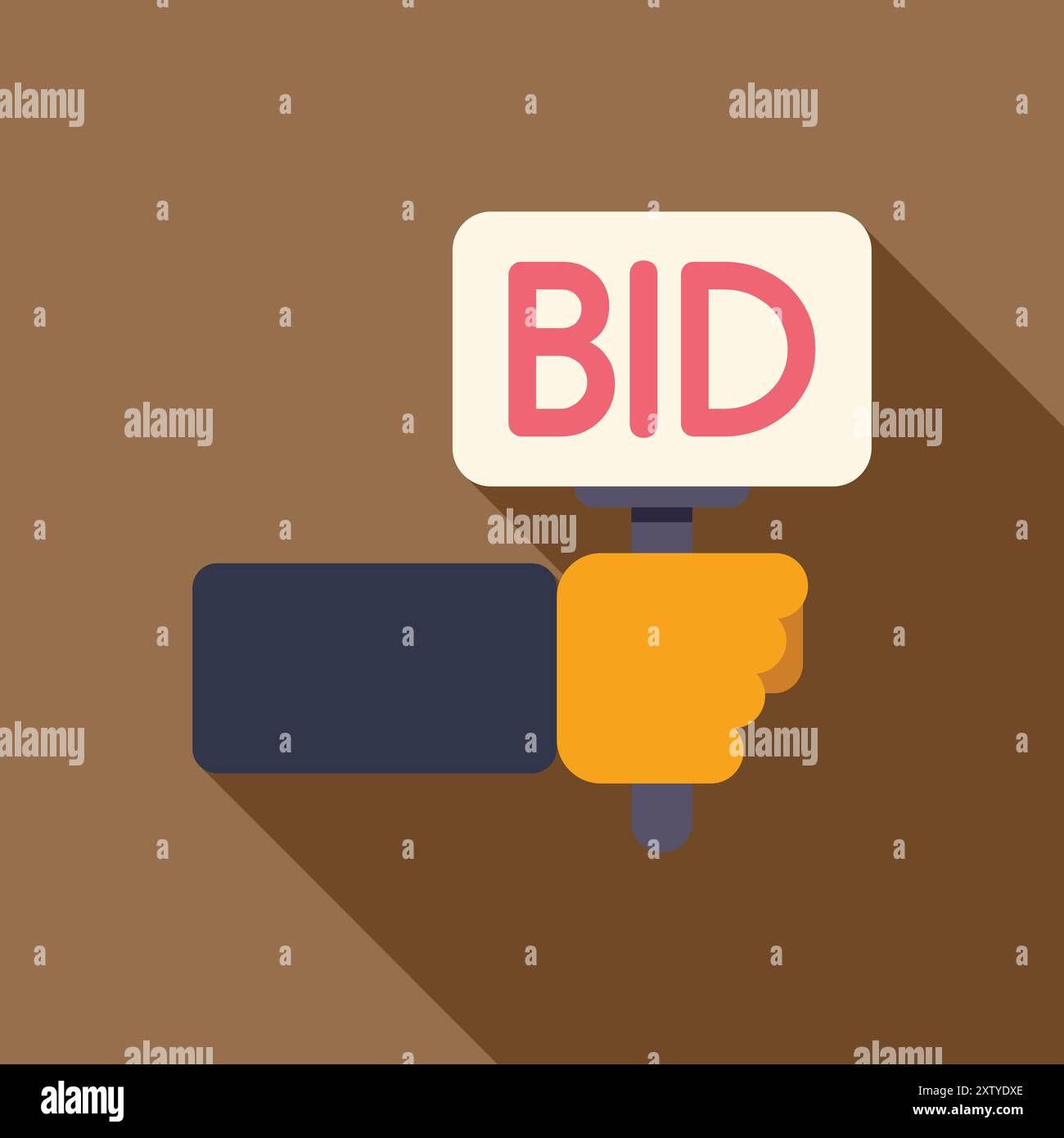 Businessman holding hammer Stock Vector Images - Alamy