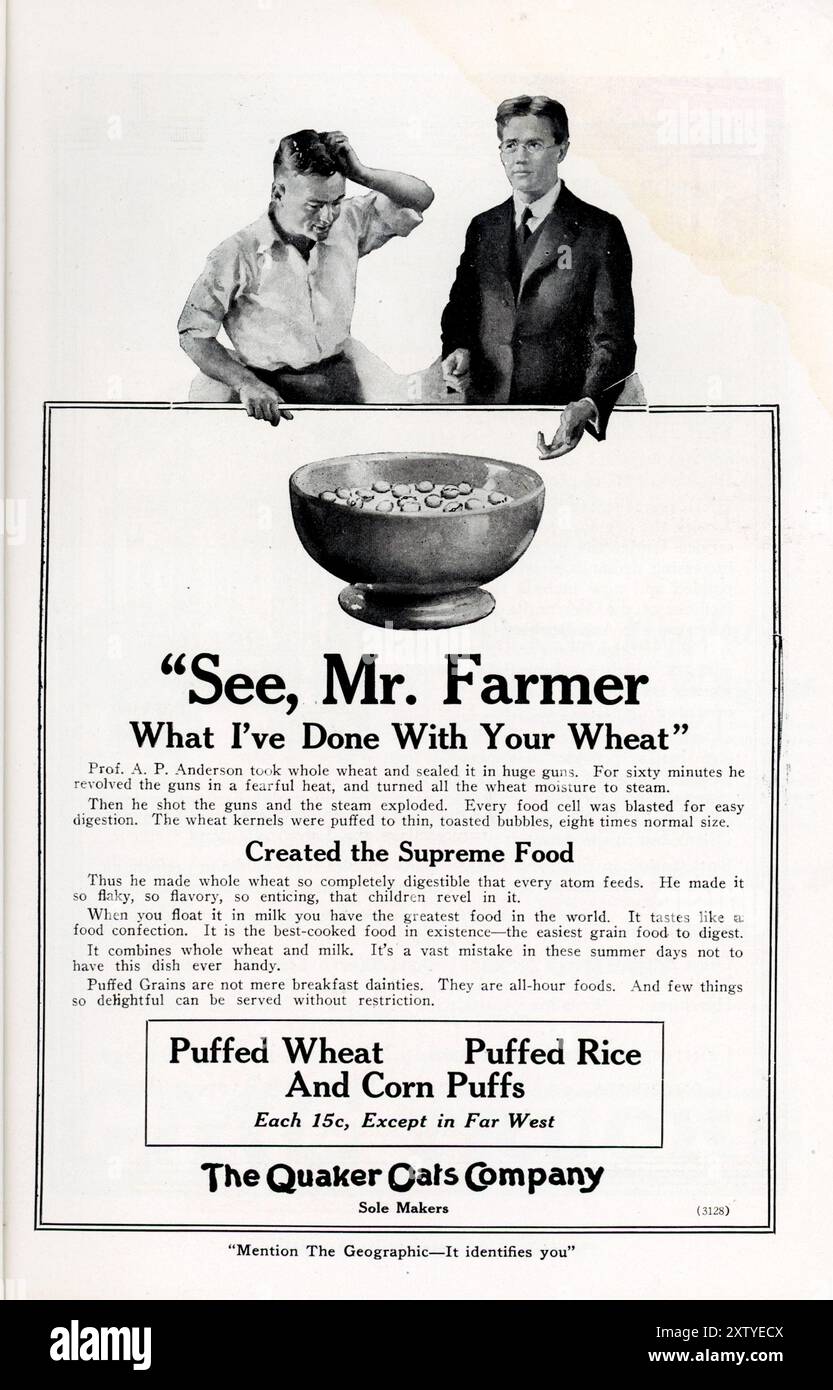 Quaker puffed rice cereal hi-res stock photography and images - Alamy