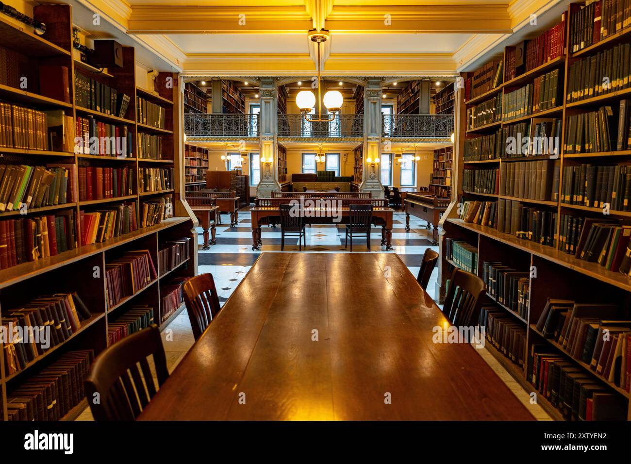 The Peabody Library in Baltimore, Maryland August 14, 2024 Stock Photo ...