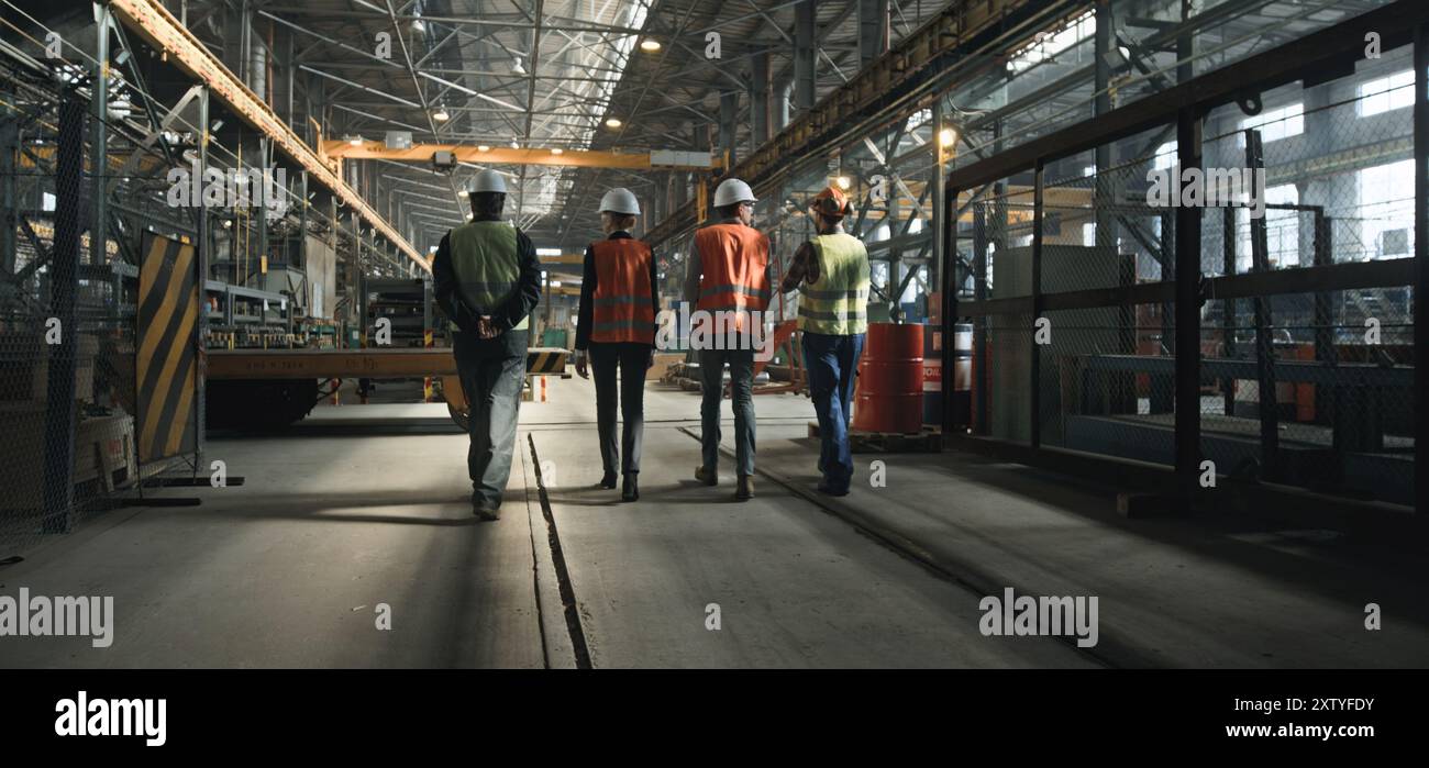 Slow motion female employee walking hi-res stock photography and images ...