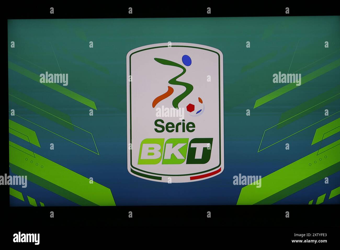 Logo Serie Bkt logo during Brescia Calcio FC vs Palermo FC, 1Â° Serie BKT 2024-25 game at Mario ...