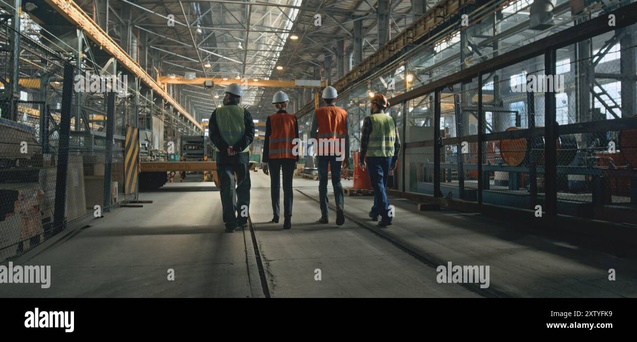 Slow motion female employee walking hi-res stock photography and images ...