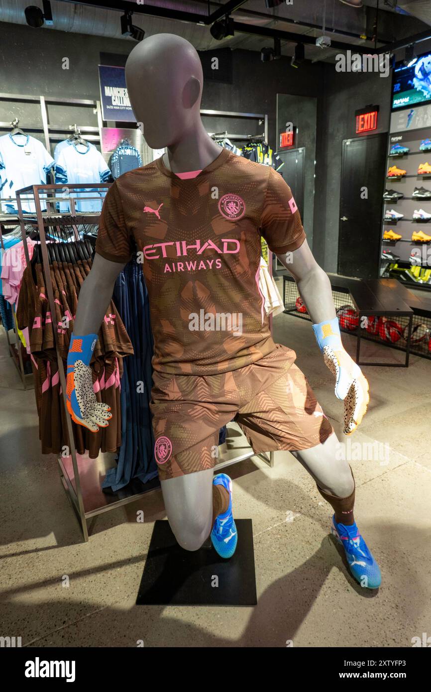 Puma Flagship Store on Fifth Avenue sports athletic wear, New York City ...