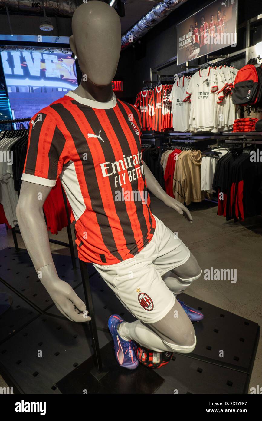 Puma Flagship Store on Fifth Avenue sports athletic wear, New York City ...