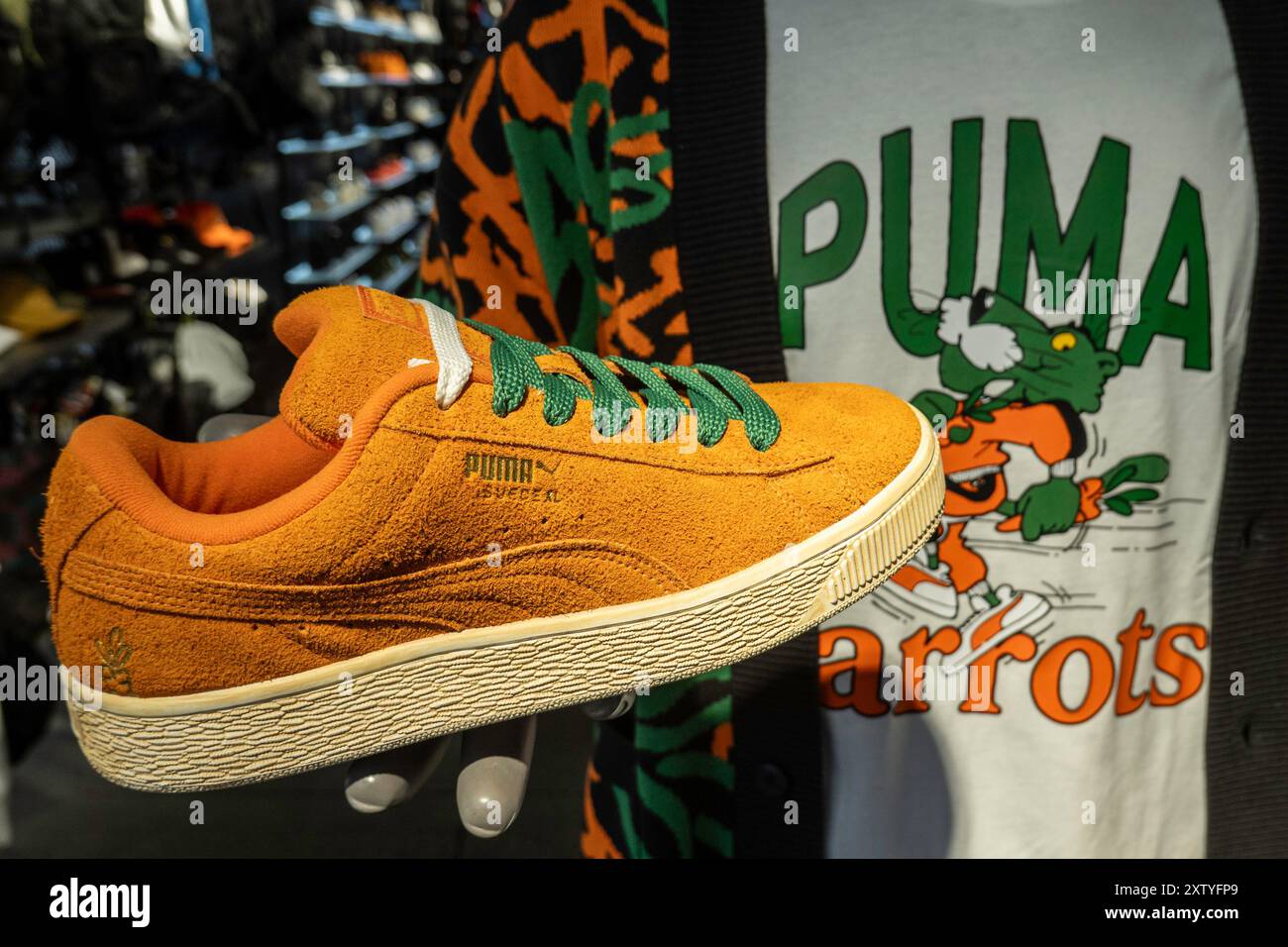 Puma Flagship Store on Fifth Avenue sports athletic wear, New York City ...