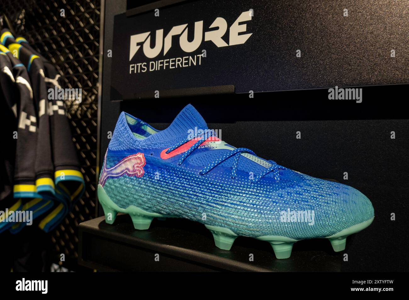 Puma Flagship Store on Fifth Avenue sports athletic wear, New York City ...