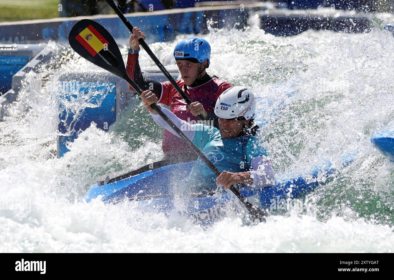 PARIS, FRANCE - AUGUST 05: Joseph Clarke of Team Great Britain, Jakub ...