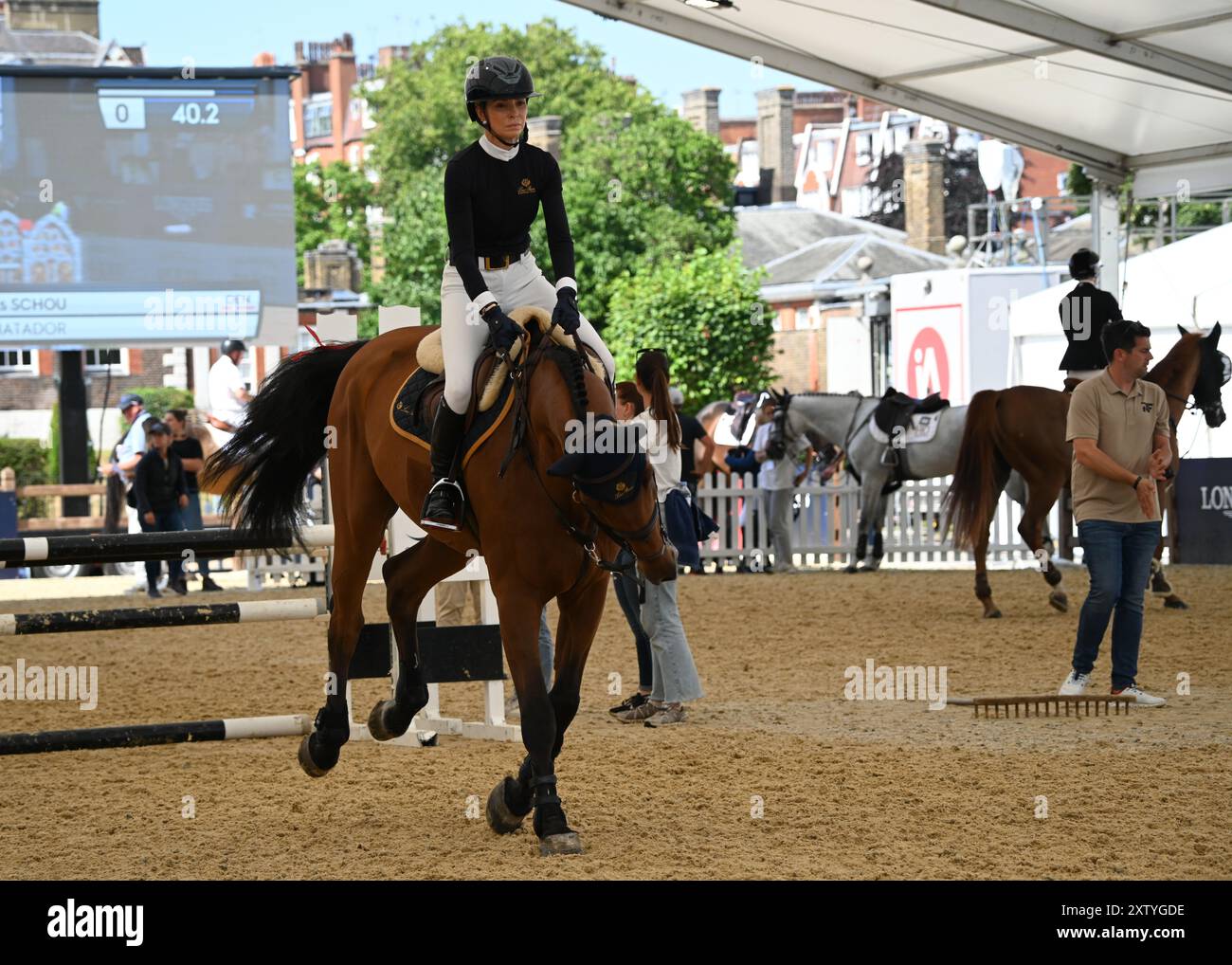 LONDON, UK. 16th Aug, 2024. Edwina Tops-Alexander competed in two ...
