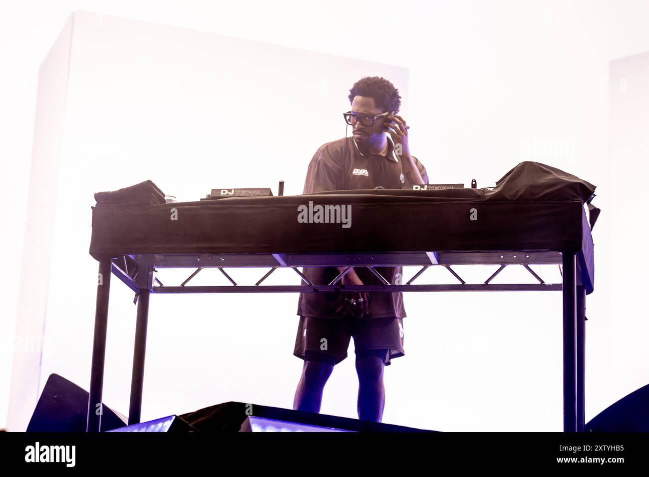 London, United Kingdom. 16th August 2024. Kaytranada brings the night ...