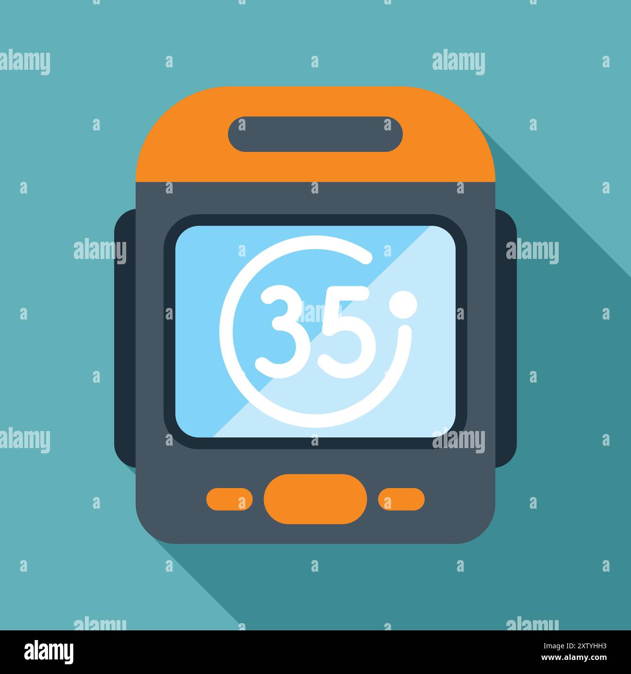 Diving computer is showing current depth and no decompression limits ...