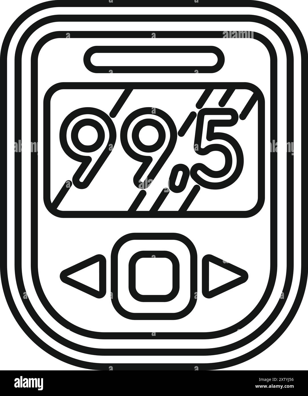 Outline drawing monitor displaying medical hi-res stock photography and ...