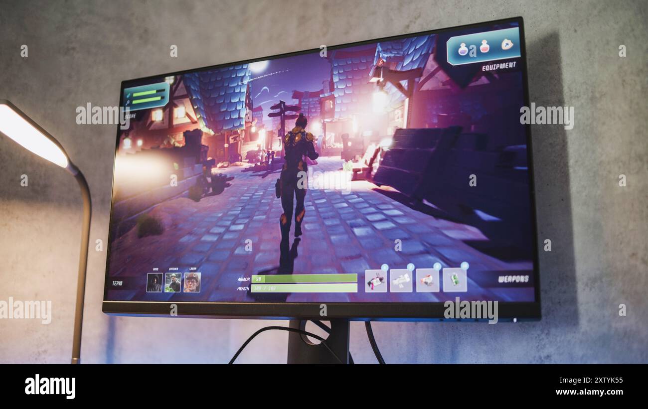 Game display pc hi-res stock photography and images - Alamy