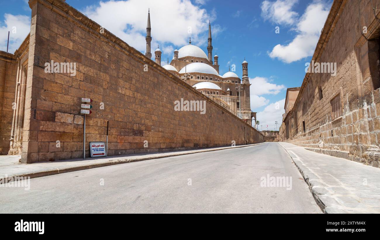 Entrance to the Citadel in Cairo, Egypt Stock Photo - Alamy