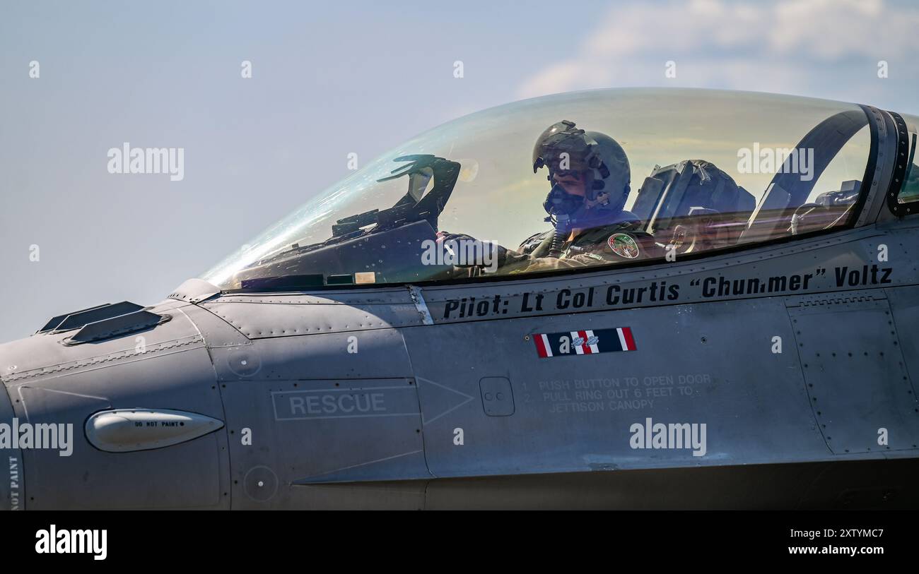 A U.S. Air Force 1st Lt. Ryan “Flip” Sandoval, a pilot assigned to the ...