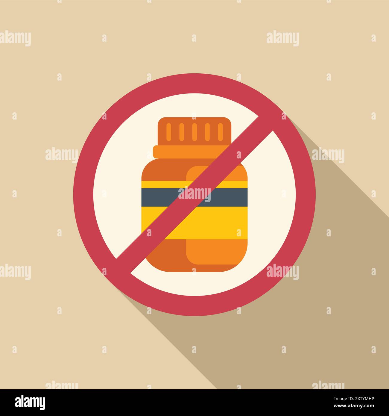 Drug restriction Stock Vector Images - Alamy
