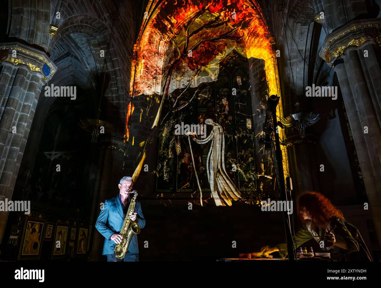St Giles Cathedral, Edinburgh, Scotland, UK, 15th August 2024 ...