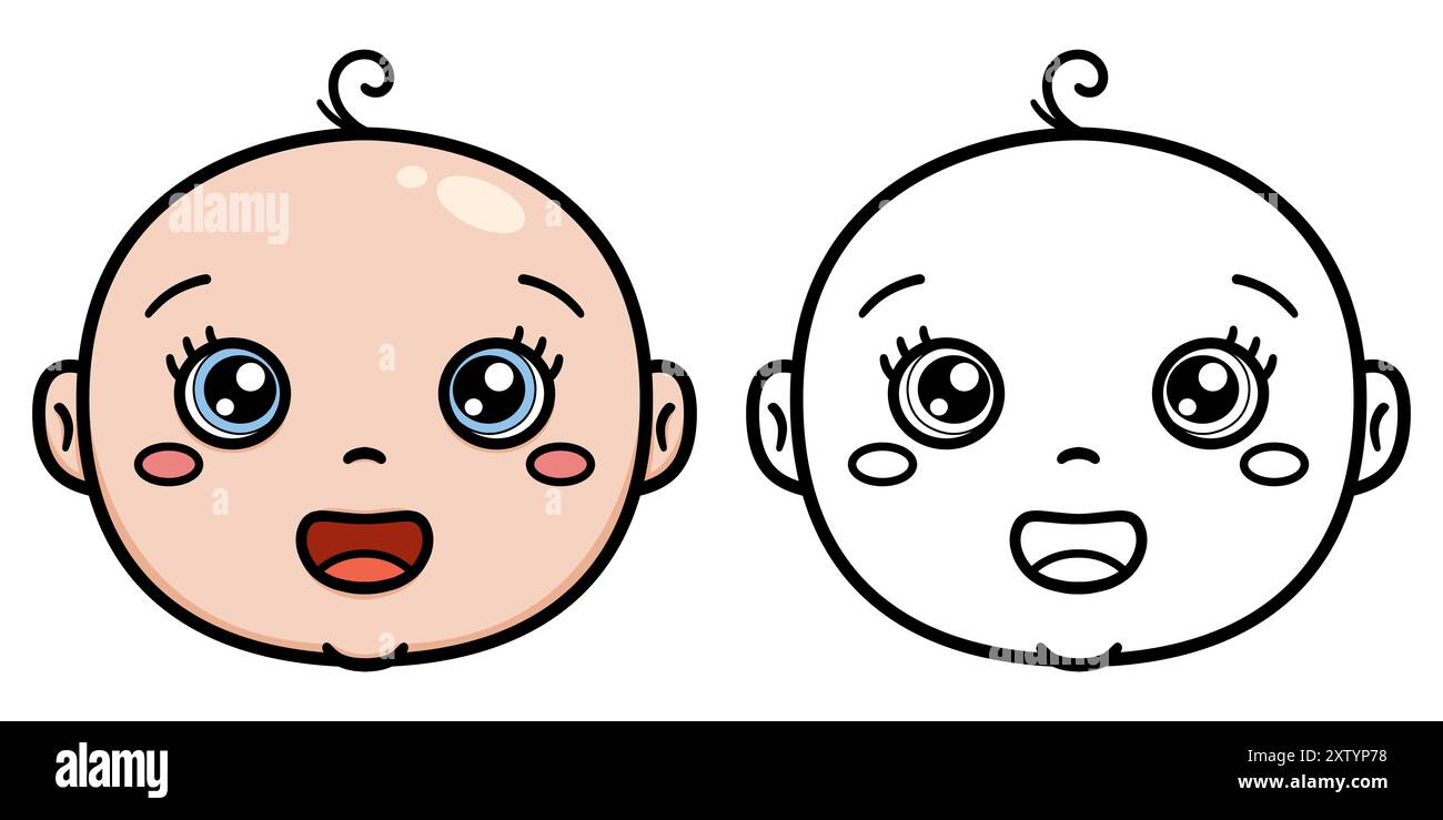 Cute black baby smiling Cut Out Stock Images & Pictures - Alamy