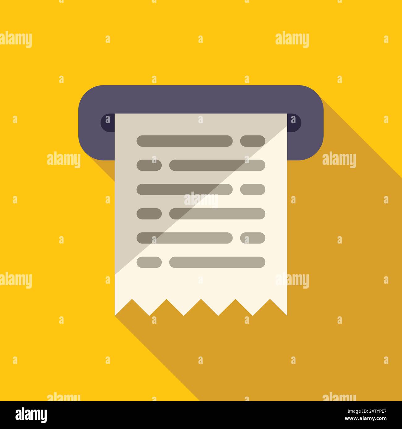 Minimal price receipt Stock Vector Images - Alamy