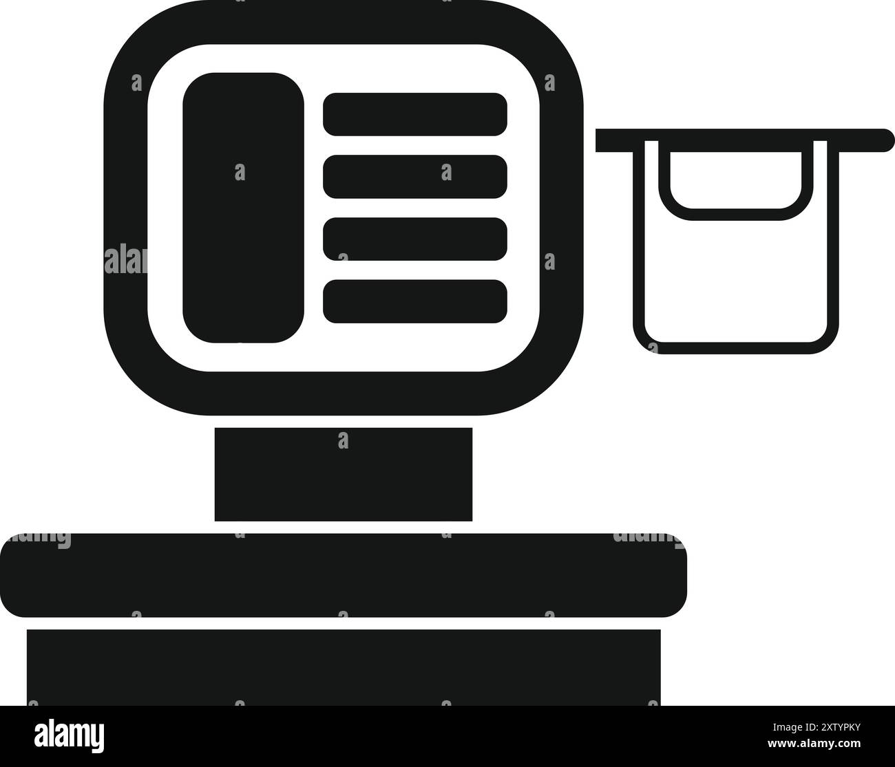 Airport security equipment scanning for dangerous and prohibited items ...
