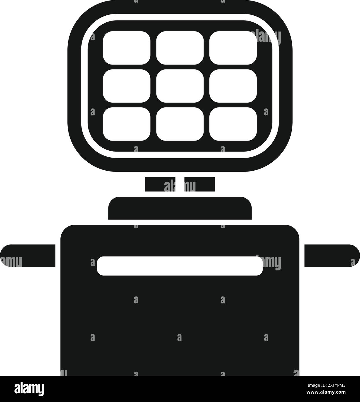 Solar panel converting sunlight into energy for electronic device ...