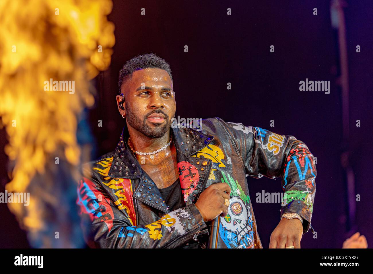 Jason DERULO - KunstRasen Bonn Gronau 2024 - 16.08.2024 Der US ...