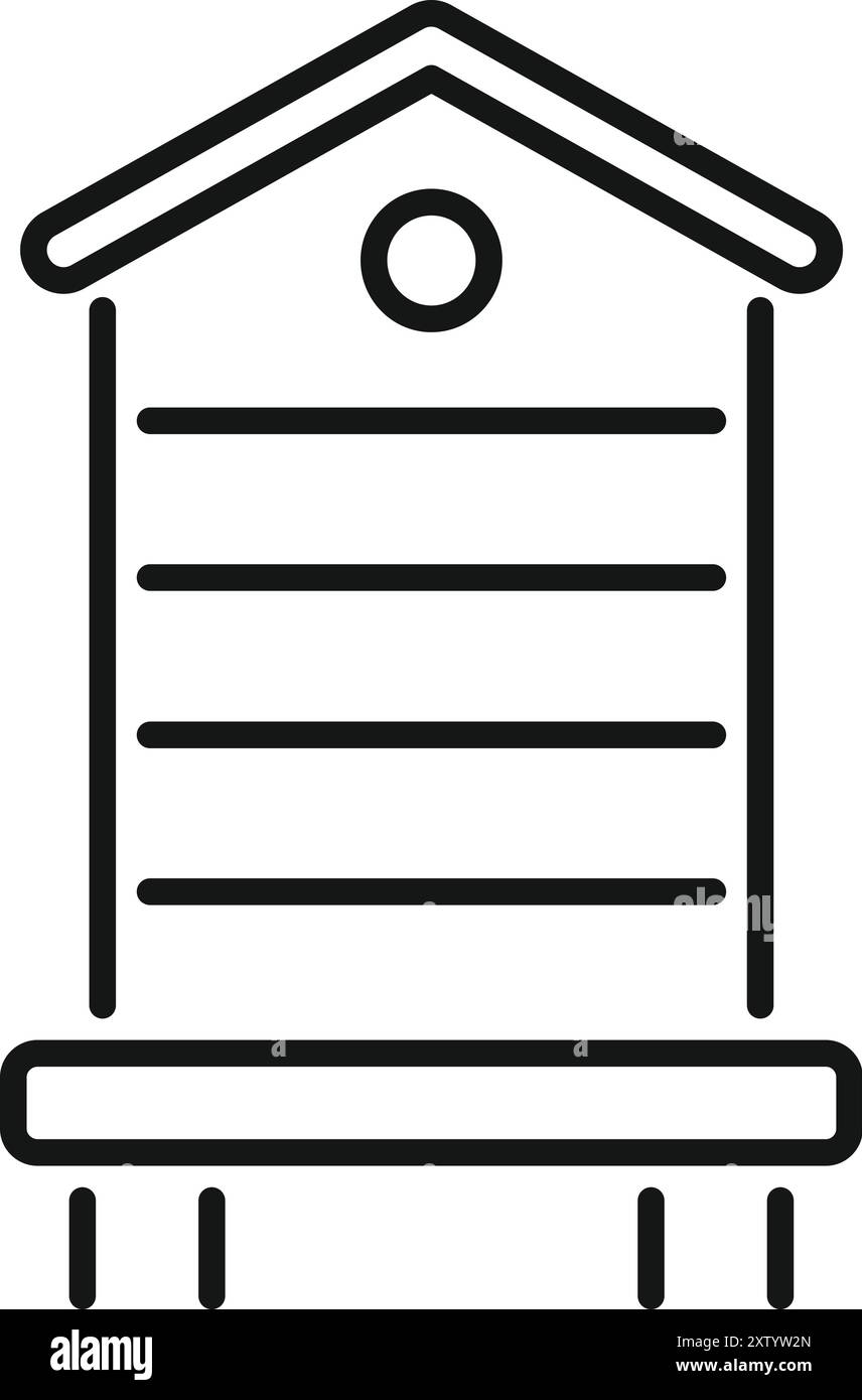 Classic beehive design with a ventilation hole at the top, providing a ...