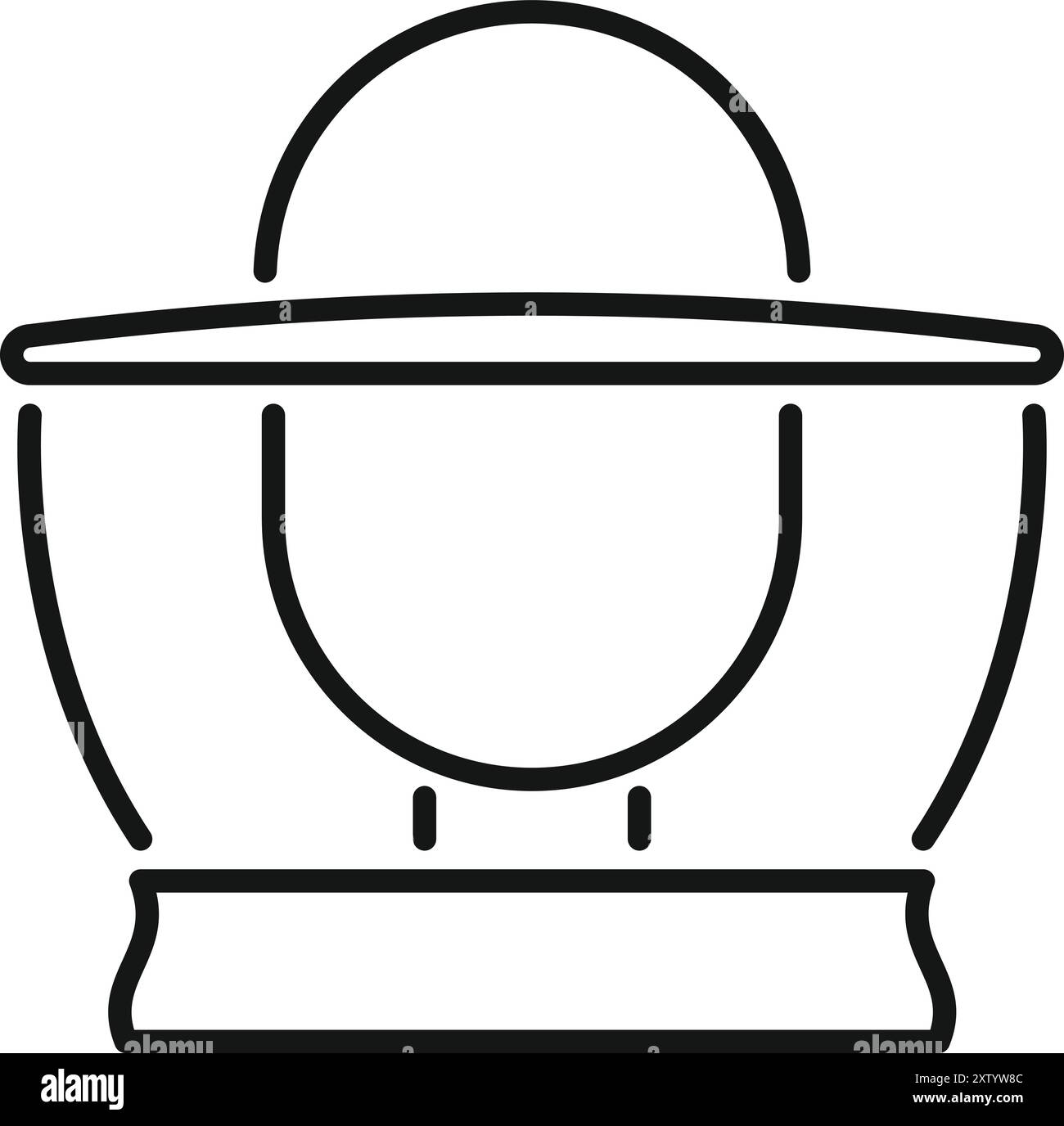 Houseplant ceramic pot empty Black and White Stock Photos & Images - Alamy