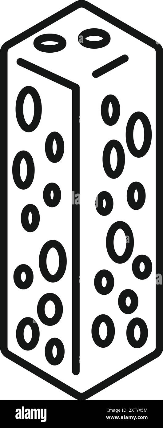 Porous concrete block Black and White Stock Photos & Images - Alamy