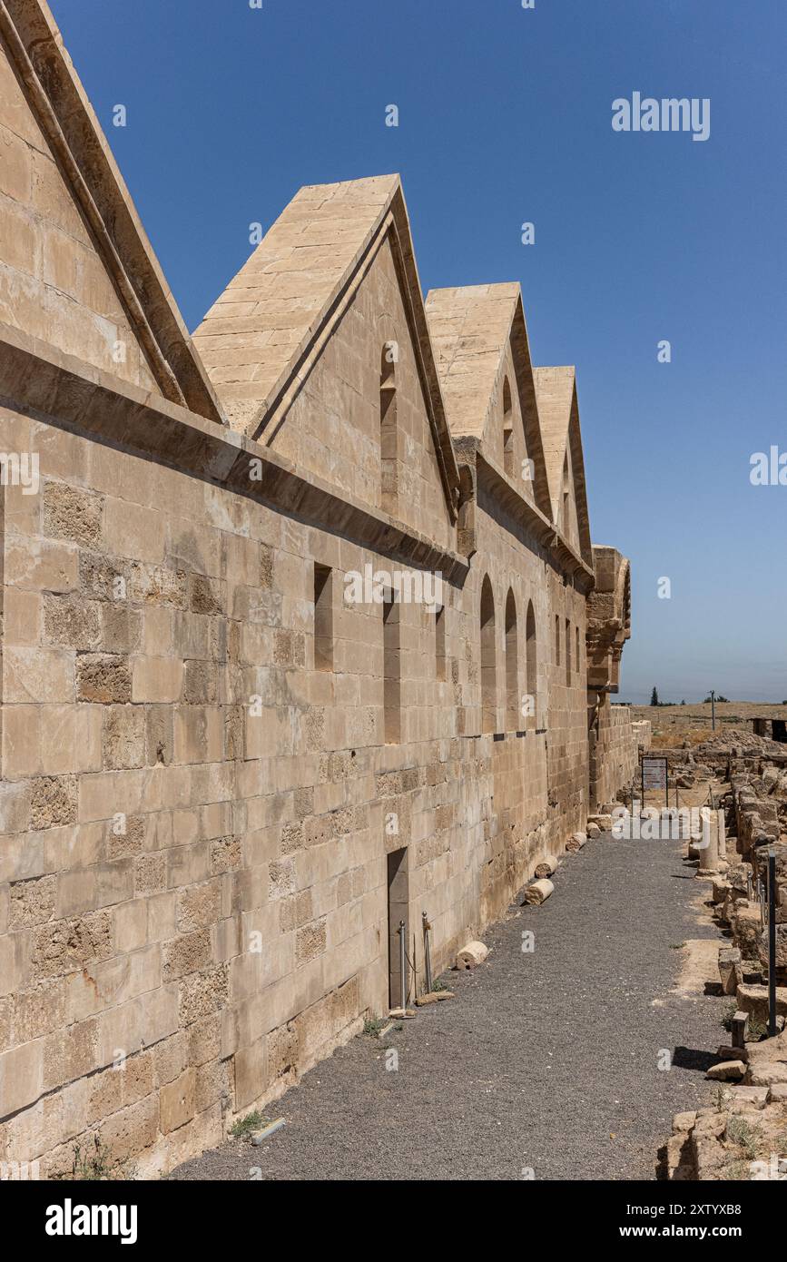 Ruins of Ulu Cami (The Great Mosque) in Harran. This architectural ...