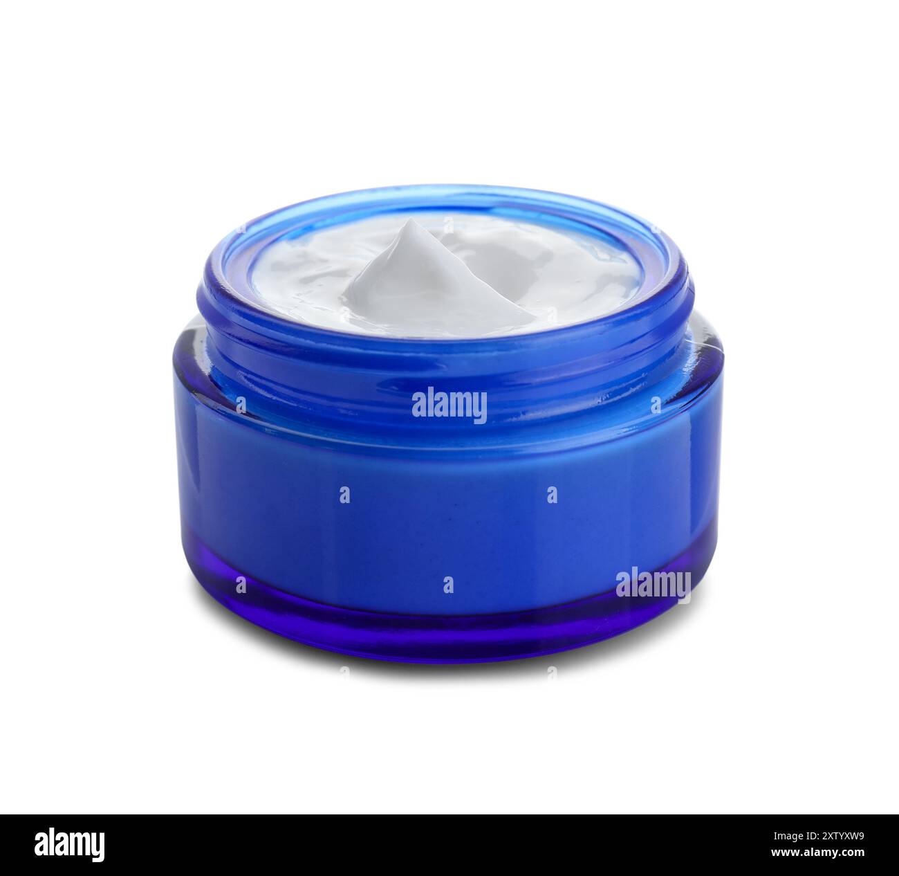 Mockup blue jar cream Cut Out Stock Images & Pictures - Alamy