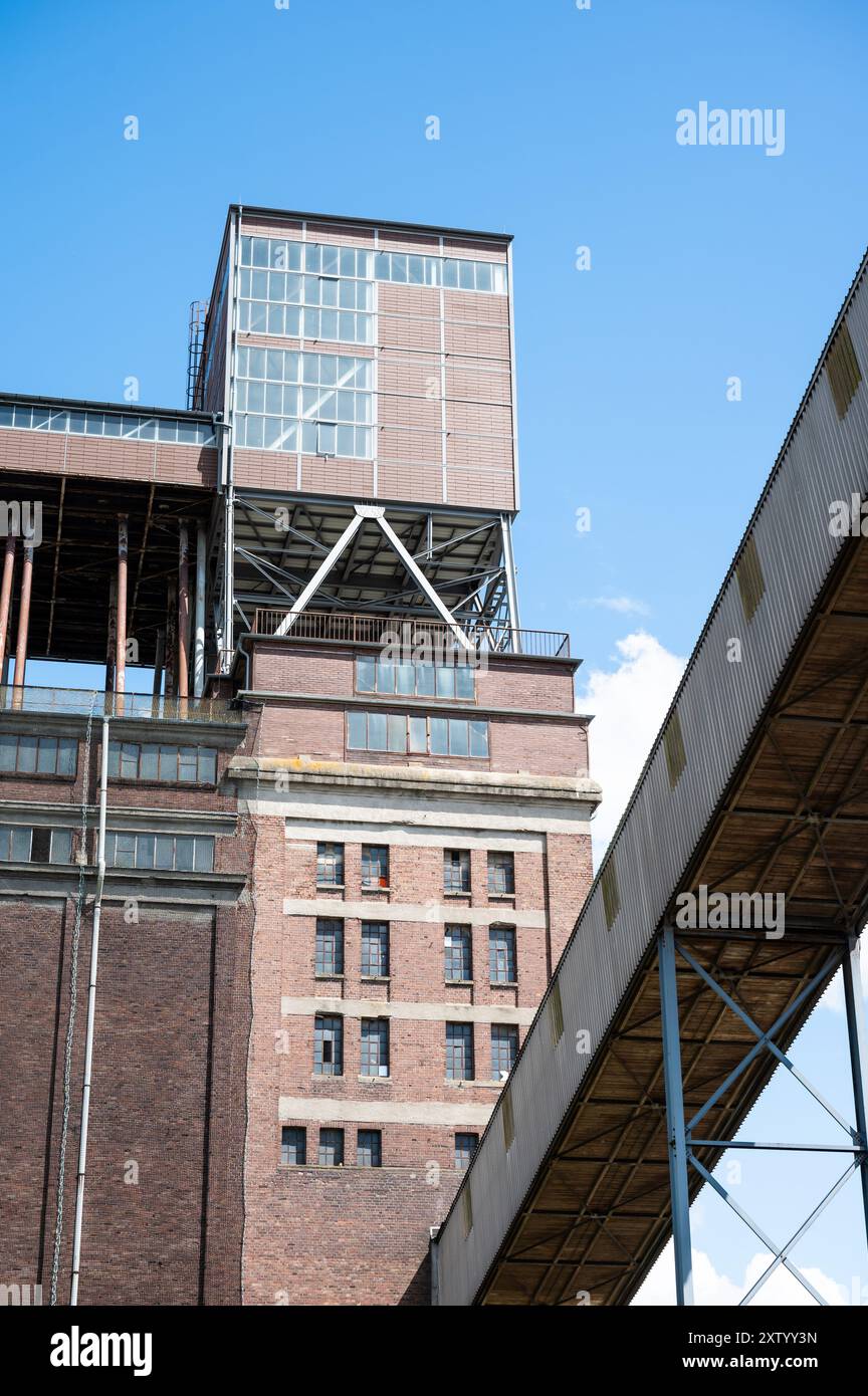 Bremen, Germany, July 16, 2024 - Monumental industrial heritage ...