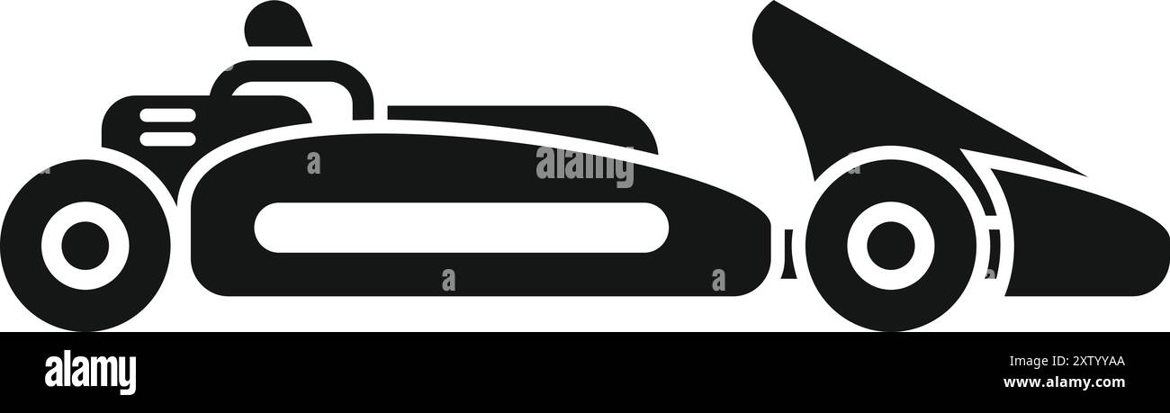 Race car driving on track Stock Vector Images - Alamy